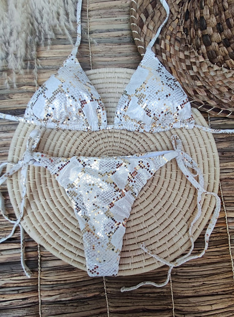 Tanning Thong Bikini Set – CALA Tropical Wear